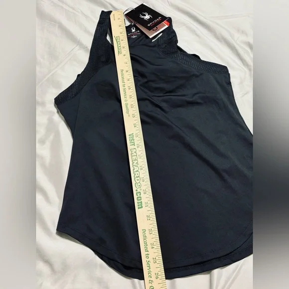 Spyder | Tops | Nwt Spider Active Seamless Mesh Trimmed Removable Pad ...